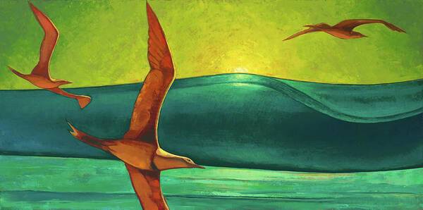 Shearwater Sunrise 1 - Art Print available at 1ArtCollection